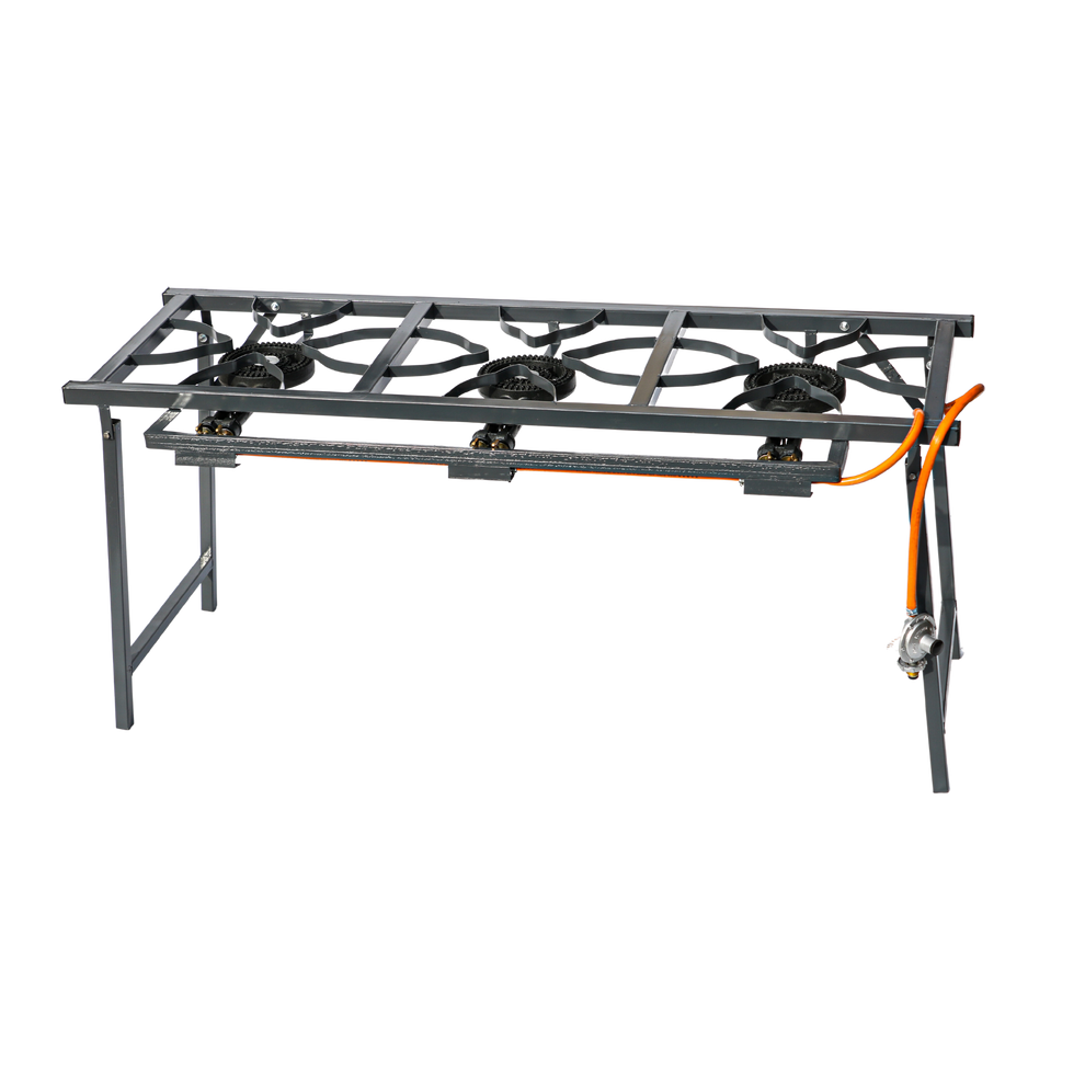 3 Burner Boiling Table/Gas Stove Tubing (Heavy Duty) – Popular kitchen king